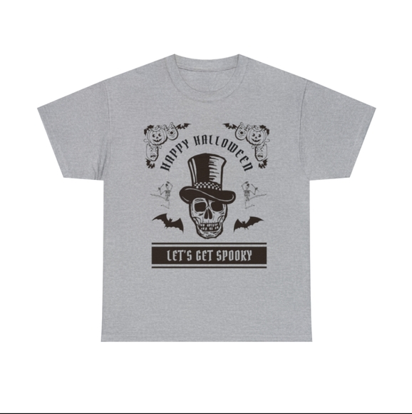 Tops | Happy Halloween Lets Get Spooky With Our Dapper Skeleton Tee ...